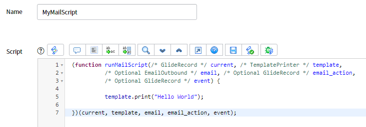 Scripting Email Notifications in ServiceNow